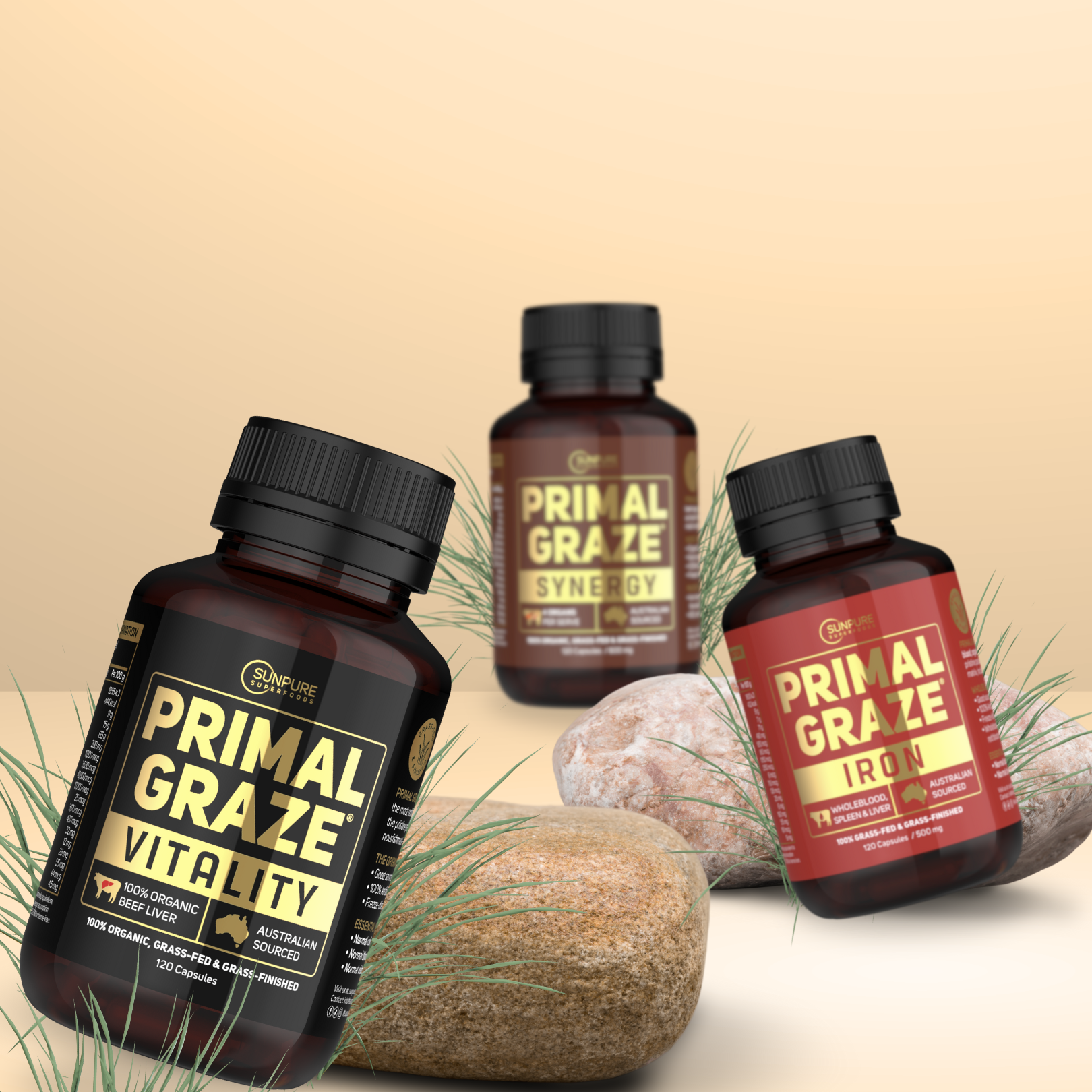 Certified Organic Beef Organ Capsules – Sunpure Superfoods